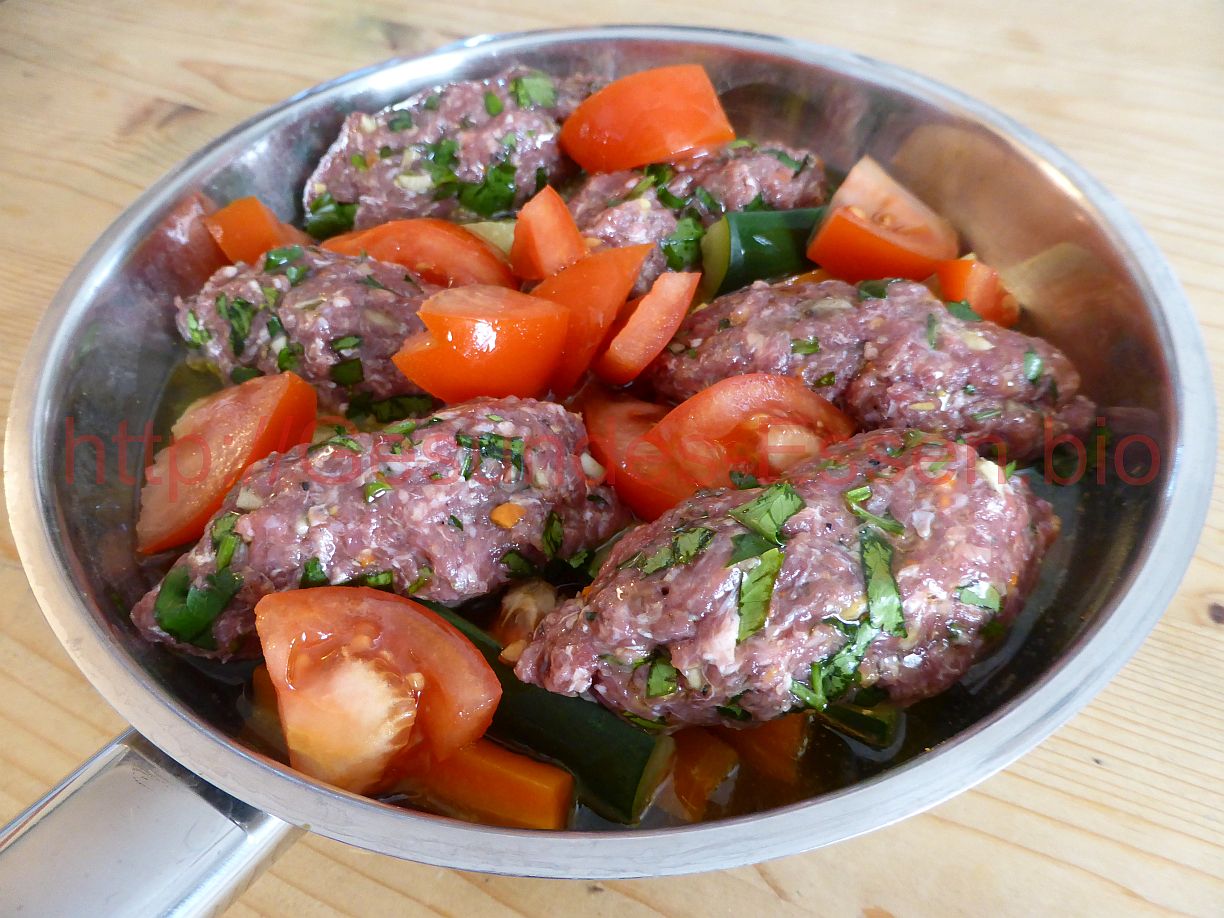 Tagine mit Rinderhack - Gesundes-Essen.bio